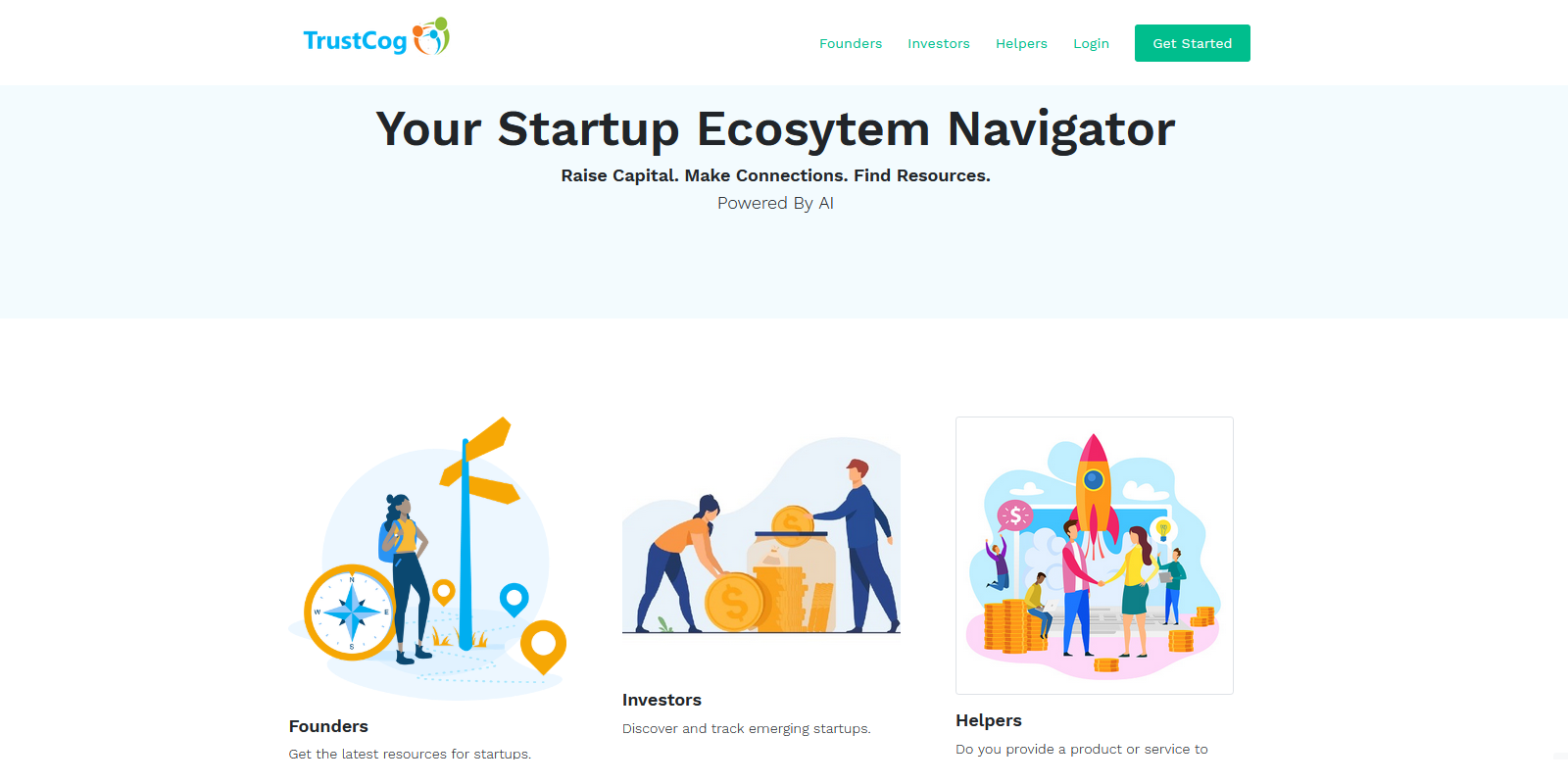 TrustCog Startup Ecosystem Navigator