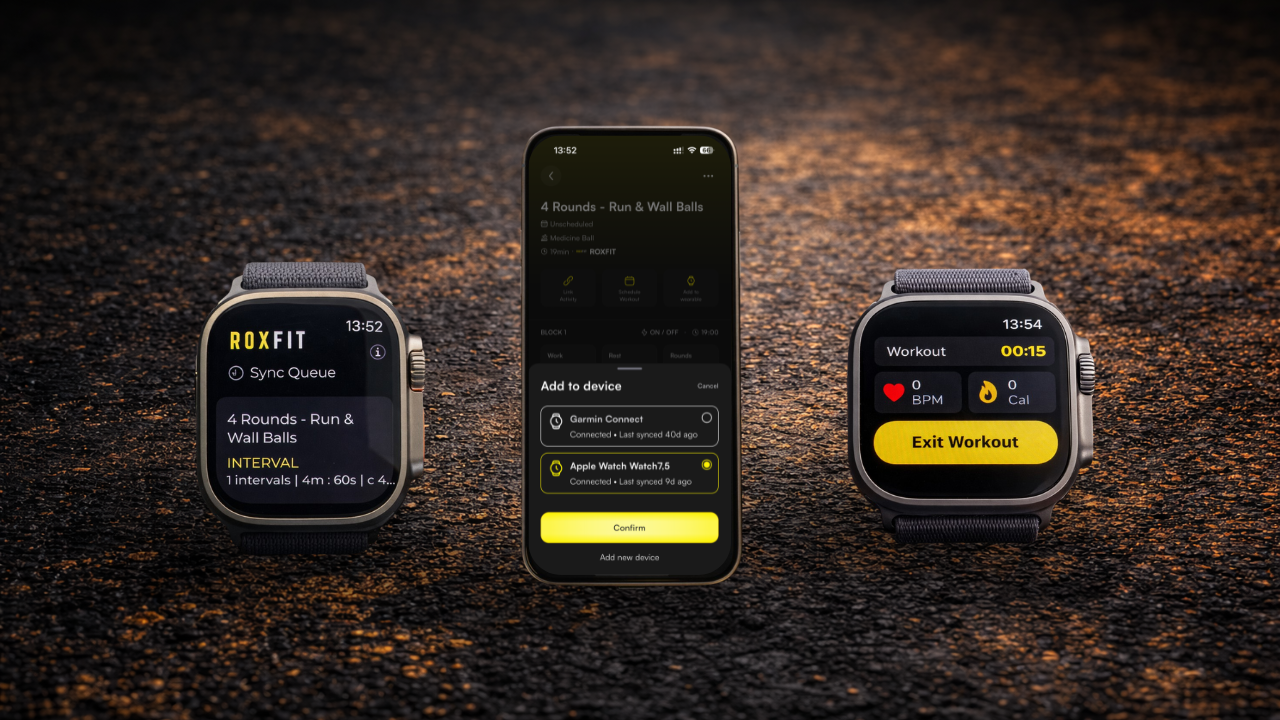 Syncing to Apple Watch