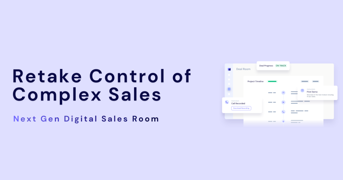 Close deals faster with digital sales rooms | dealday