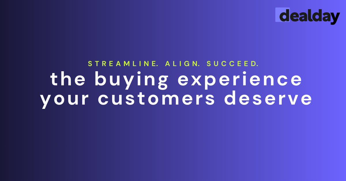dealday | Simplifying B2B SaaS Sales with Smart Dealrooms